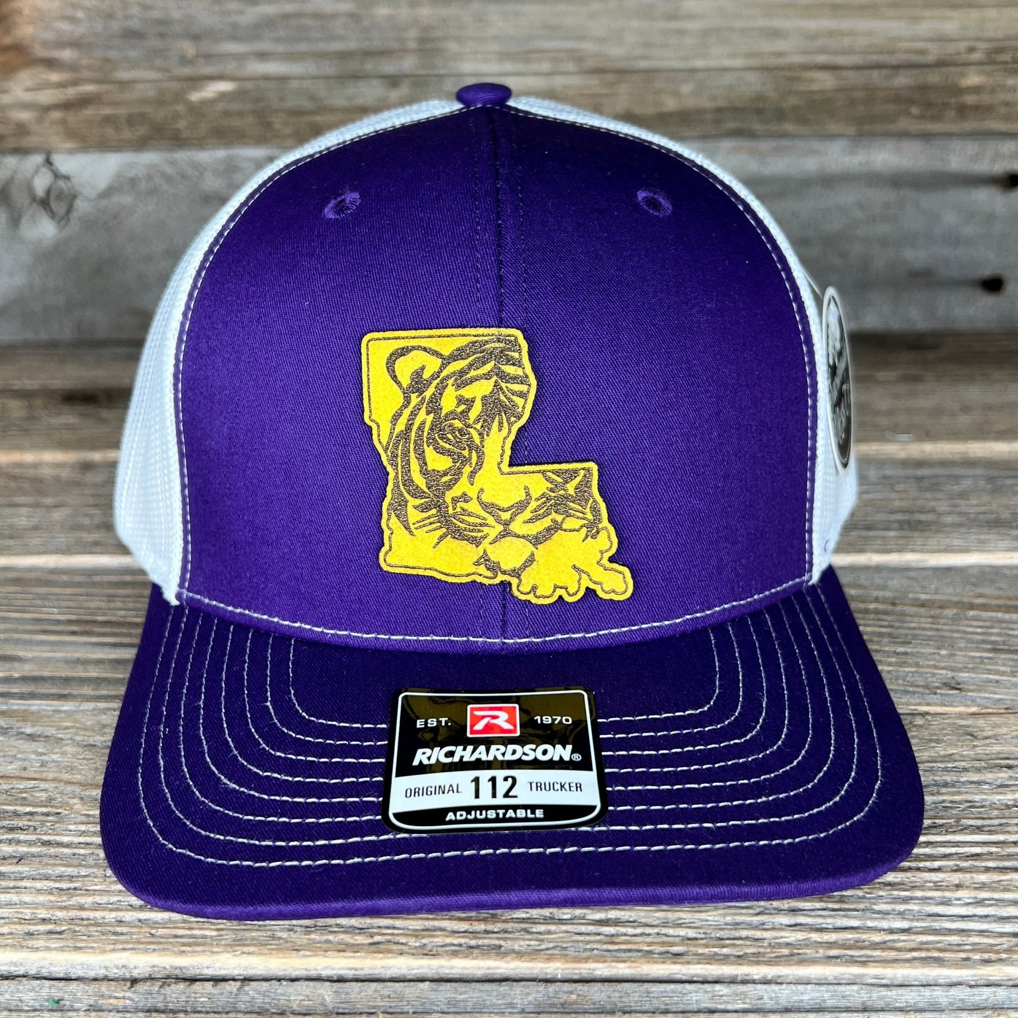 Louisiana Leather Patch Hat — Savannah Moss Co.