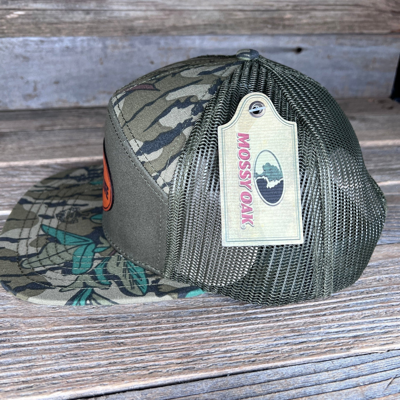 Strut Life Turkey Leather Patch Trucker Hat — Savannah Moss Co.