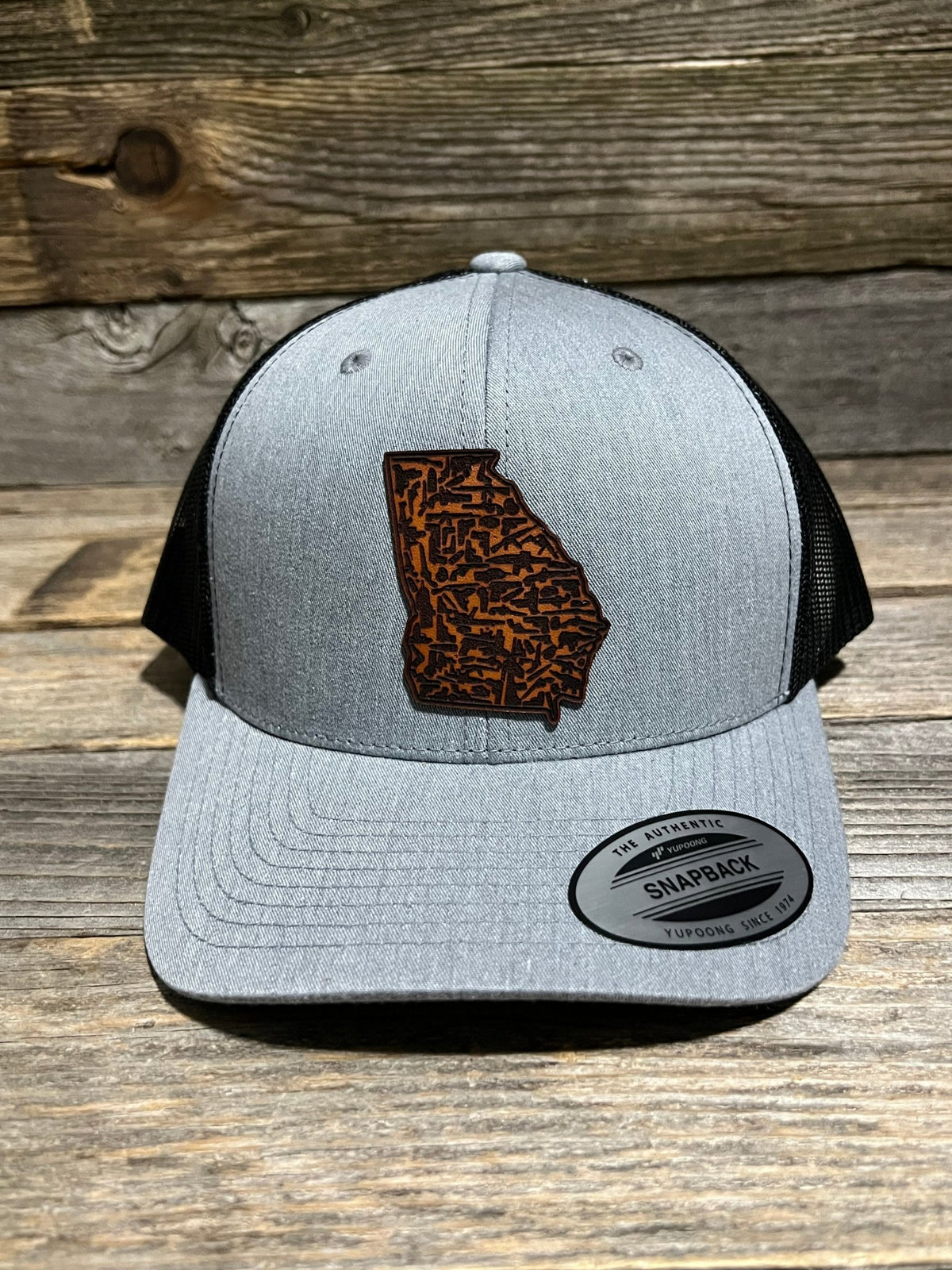 Armed Georgia Leather Patch Hat — Savannah Moss Co.