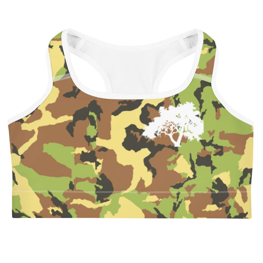 Camo Oak Sports bra — Savannah Moss Co.