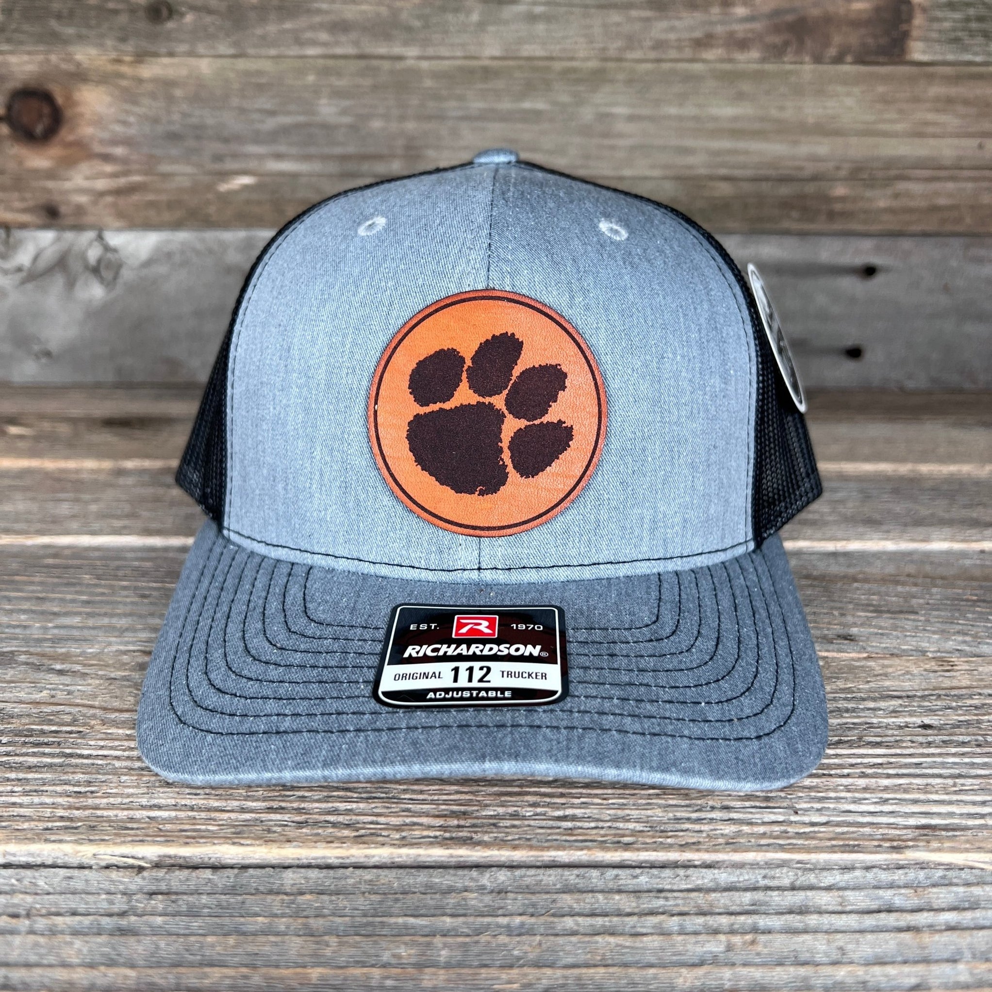 Clemson Leather Patch Hat — Savannah Moss Co.