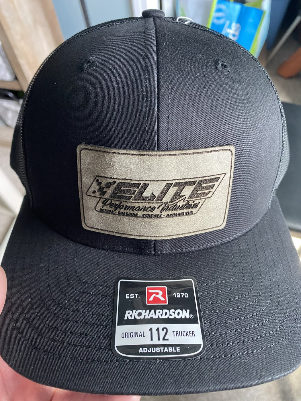 Elite Performance Leather Patch Hat — Savannah Moss Co.