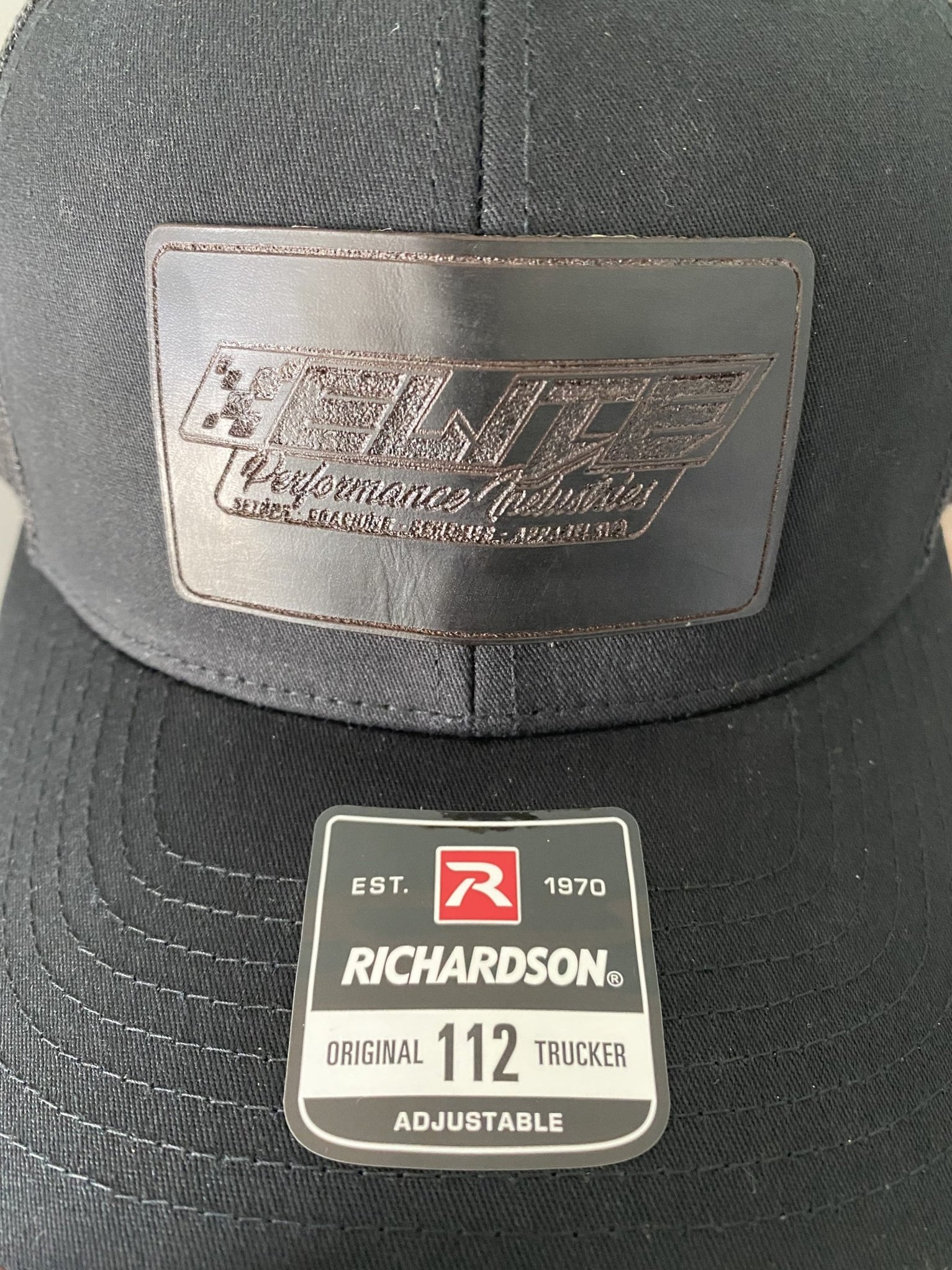 Elite Performance Leather Patch Hat — Savannah Moss Co.