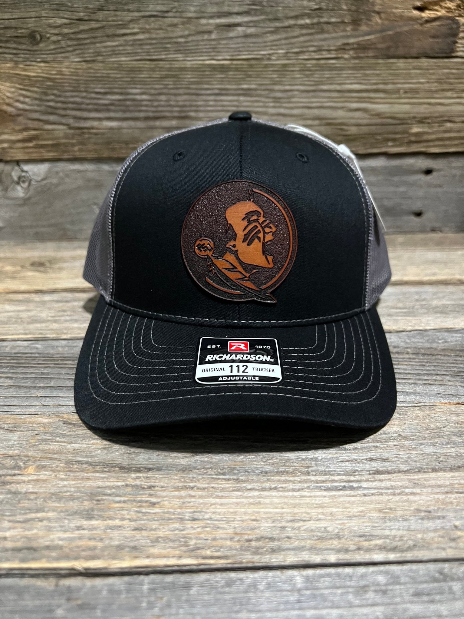 FSU Leather Patch Hat — Savannah Moss Co.