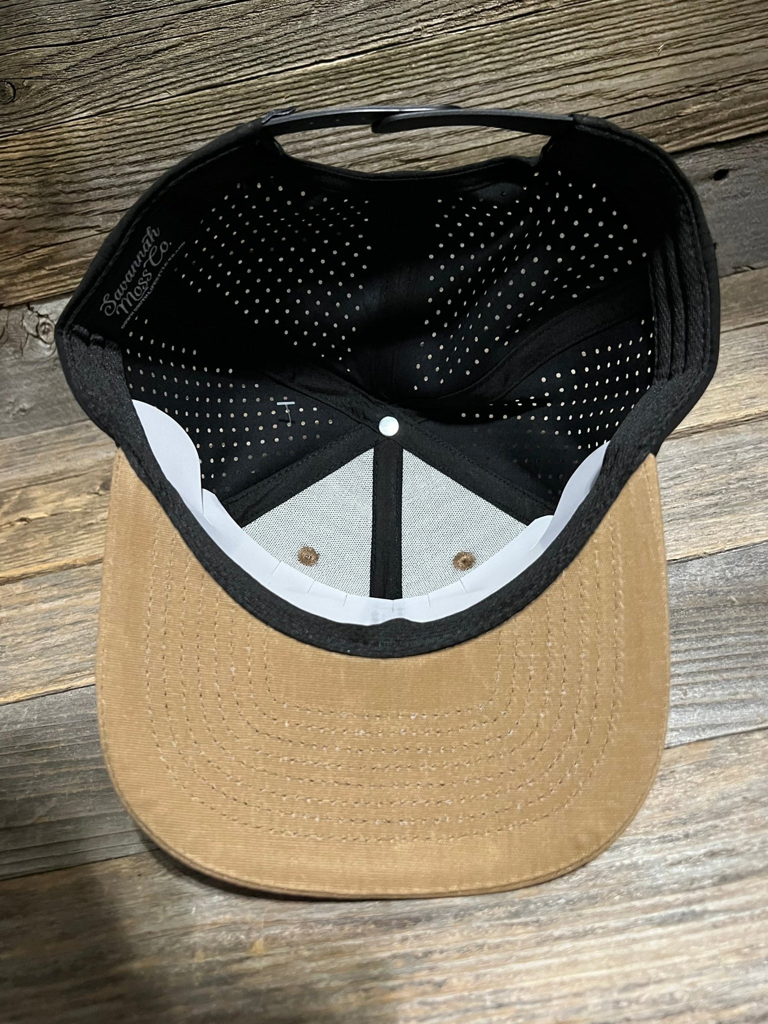 Georgia Bulldogs G Snapback Leather Patch Hat — Savannah Moss Co.