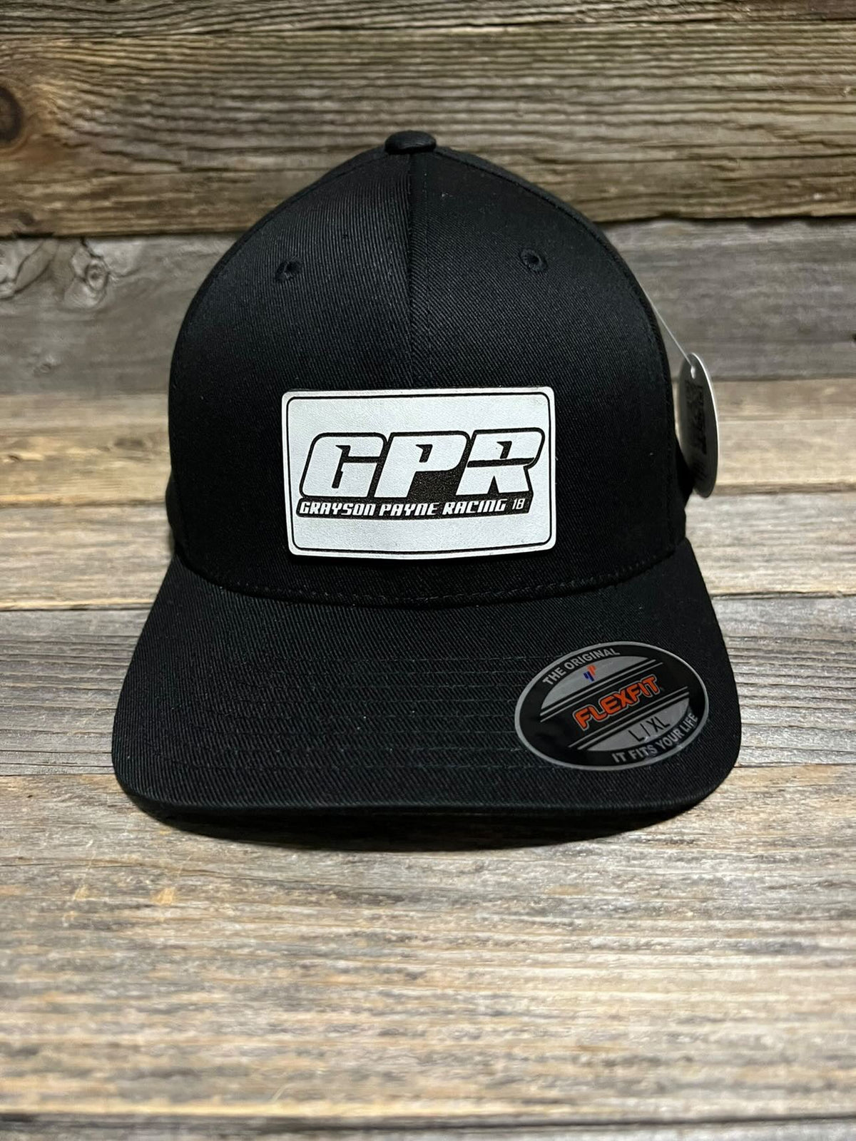 Grayson Payne Racing Leather Patch Hat — Savannah Moss Co.