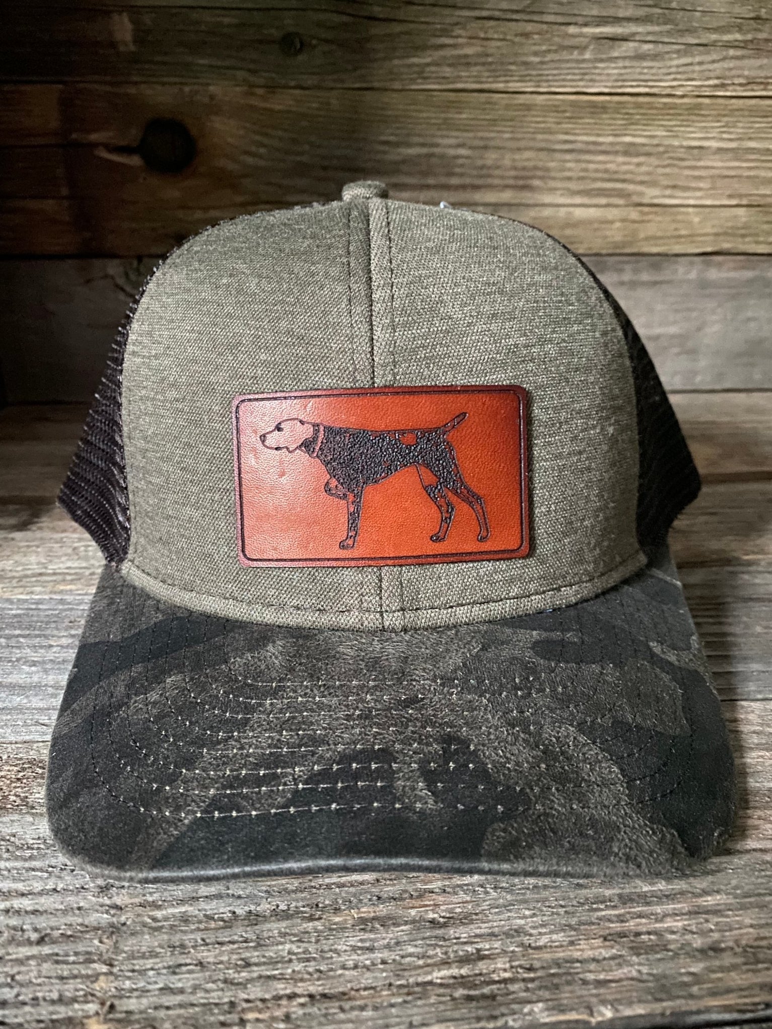 GSP Leather Patch Hat — Savannah Moss Co.