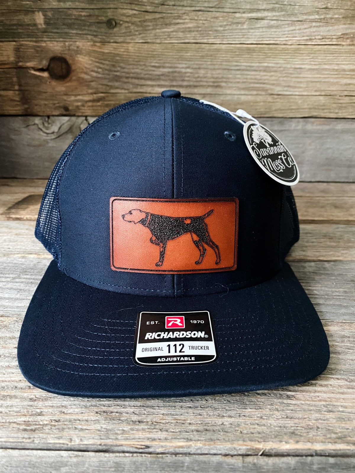 GSP Leather Patch Hat — Savannah Moss Co.