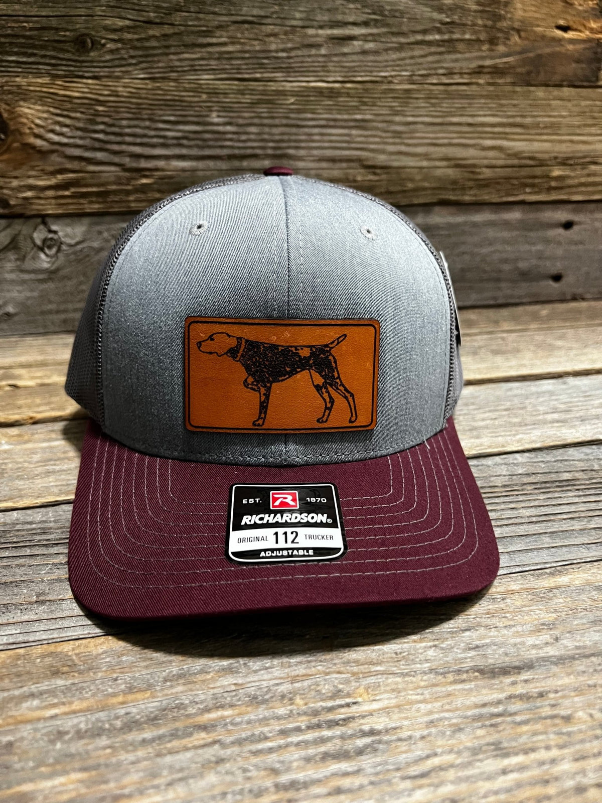GSP Leather Patch Richardson Hat — Savannah Moss Co.