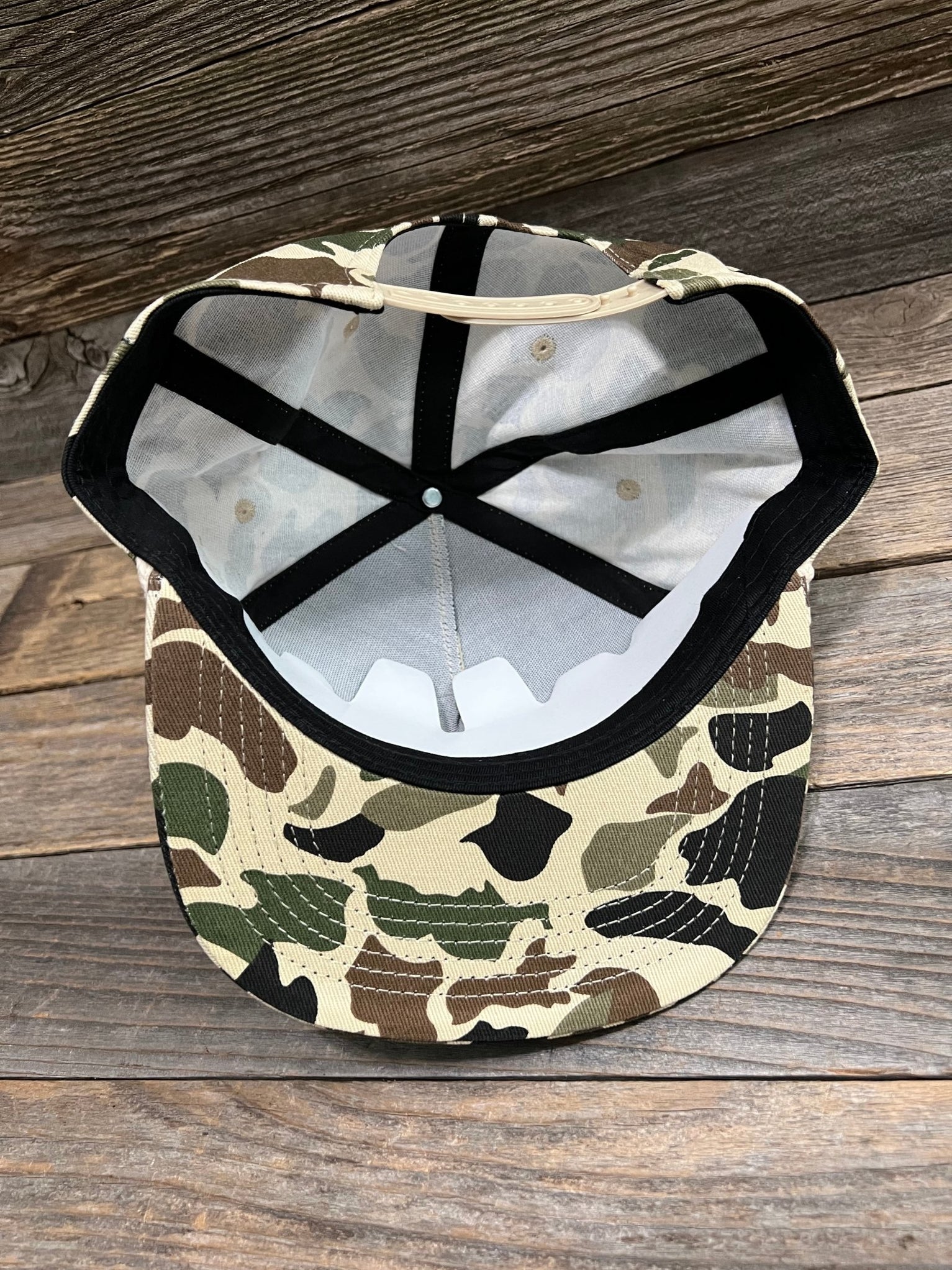 Retro Duck Camo Rope Snapback Hat — Savannah Moss Co.