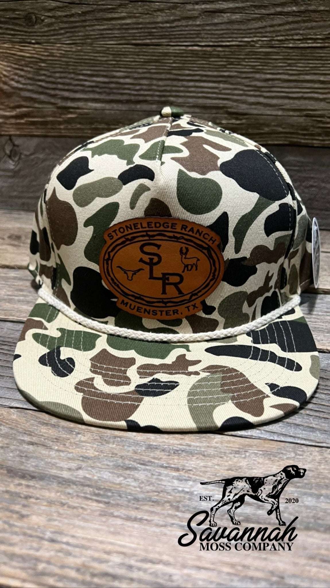 Retro Duck Camo Rope Snapback Hat — Savannah Moss Co.