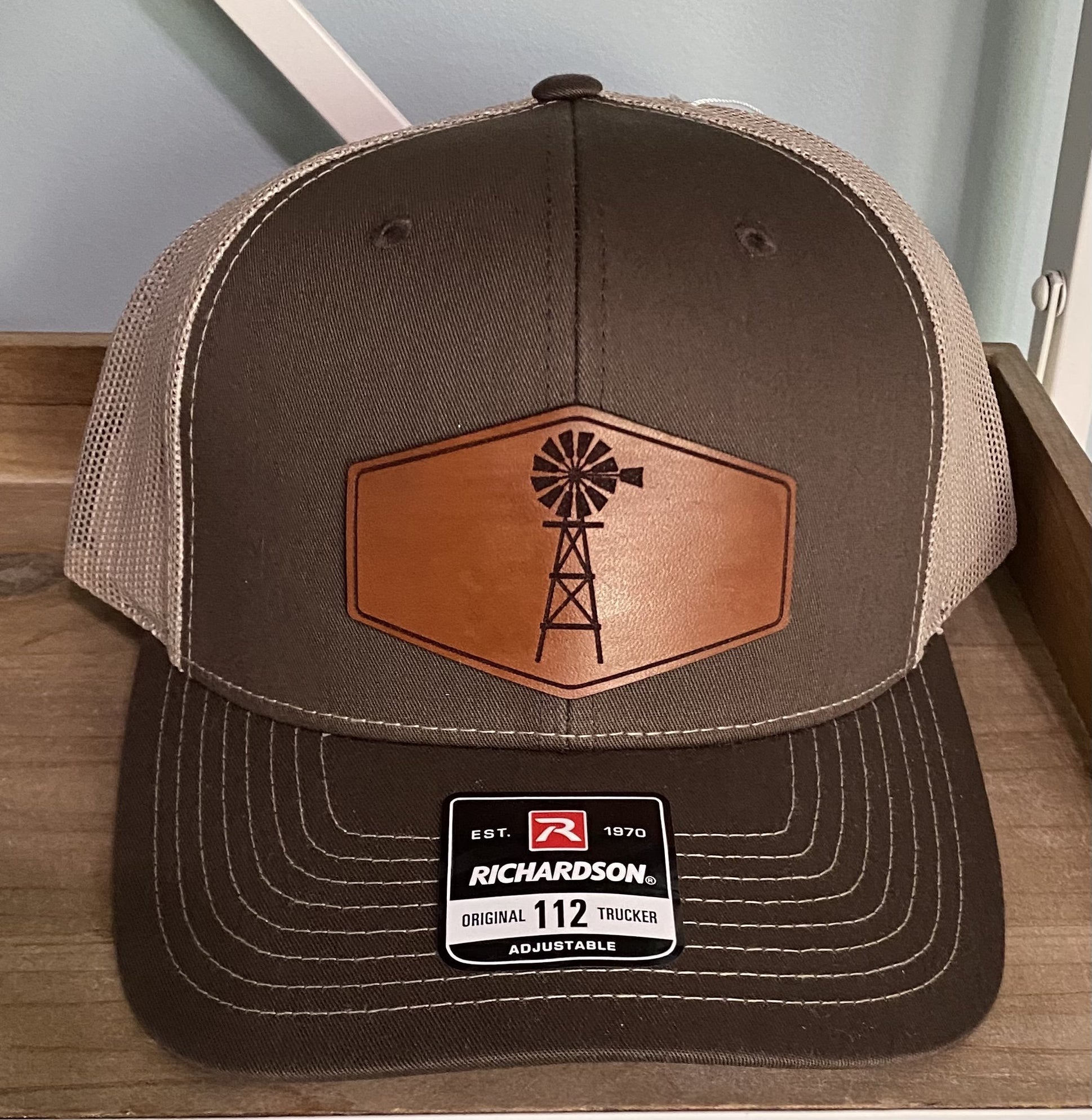 Windmill Leather Patch Hat — Savannah Moss Co.